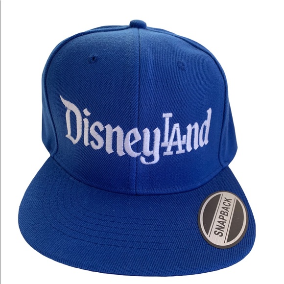 None | Accessories | Disneyland Hat Embroidered Logo Disney Snapback ...